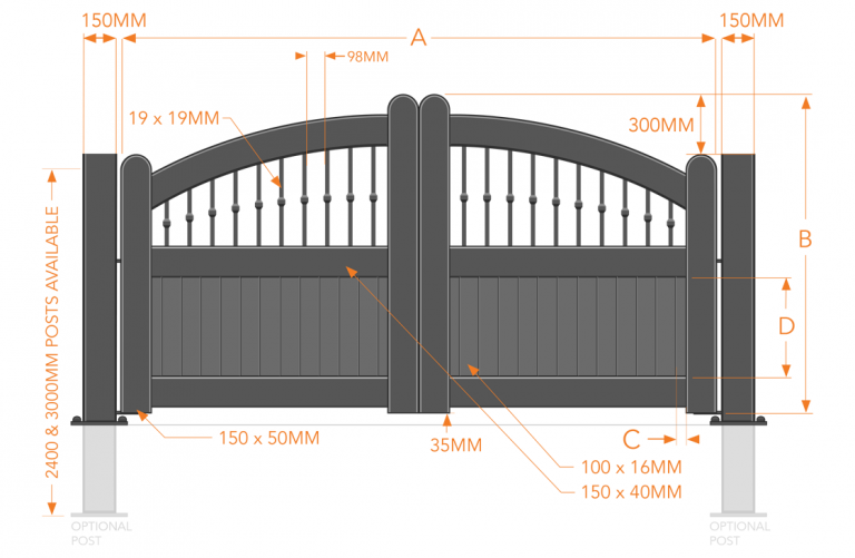 RMG008DG – Ready Made Gates