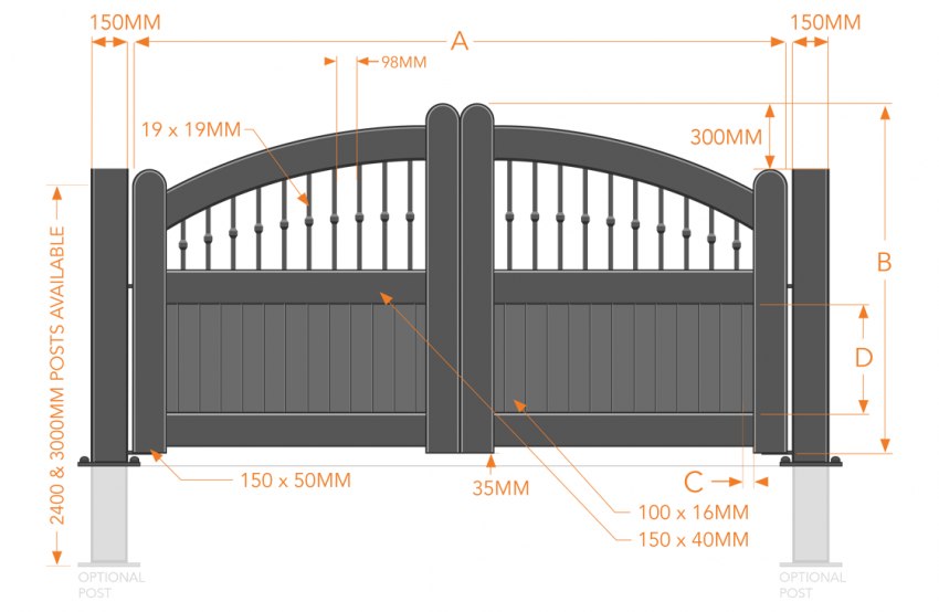 RMG008DG – Ready Made Gates