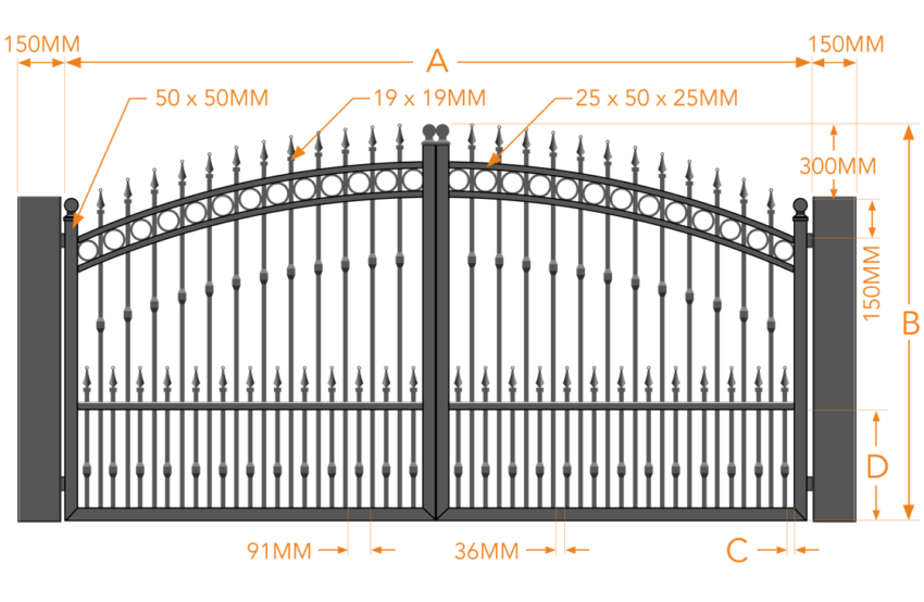 RMG010DG – Ready Made Gates