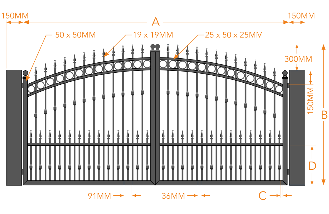 RMG010DG – Ready Made Gates